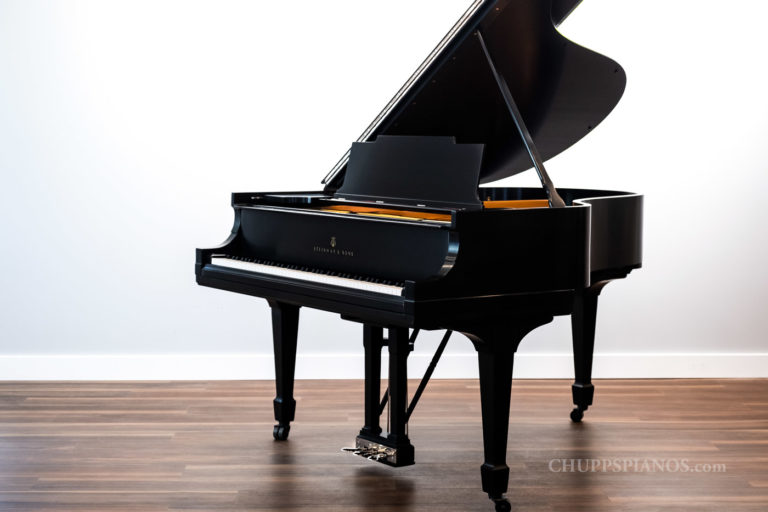 1917 Steinway Model C Grand Piano | Flame Mahogany