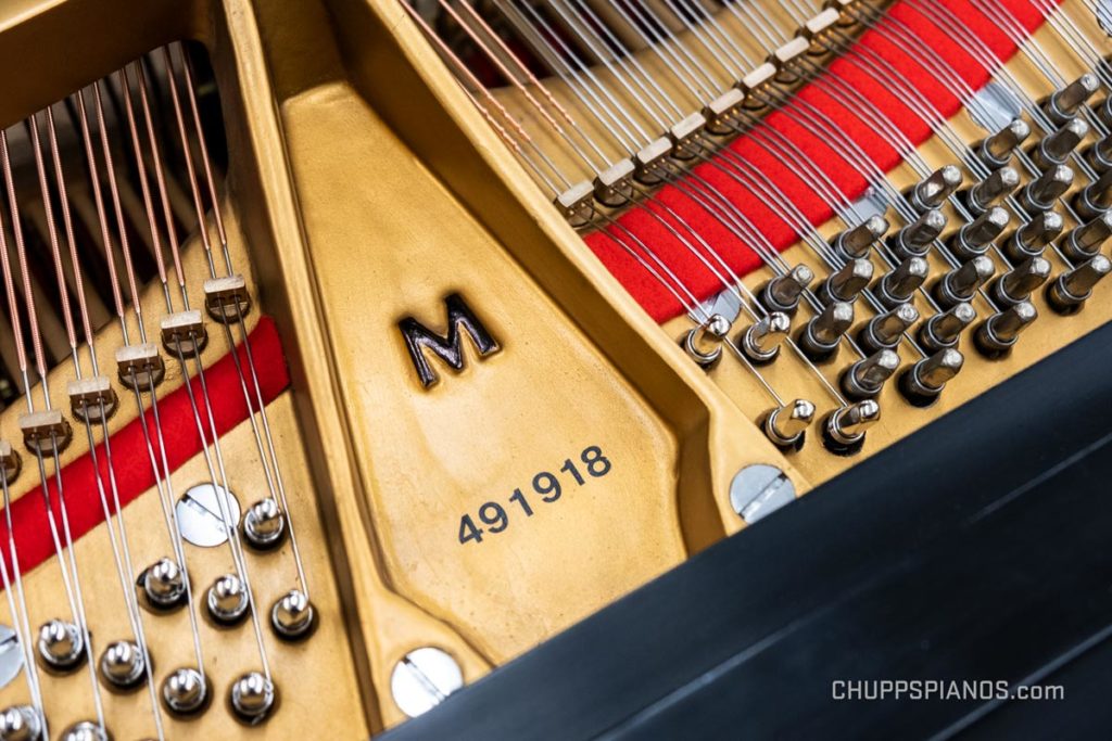 SOLD: 1984 Steinway Model M Grand Piano | Satin Ebony - Excellent Condition