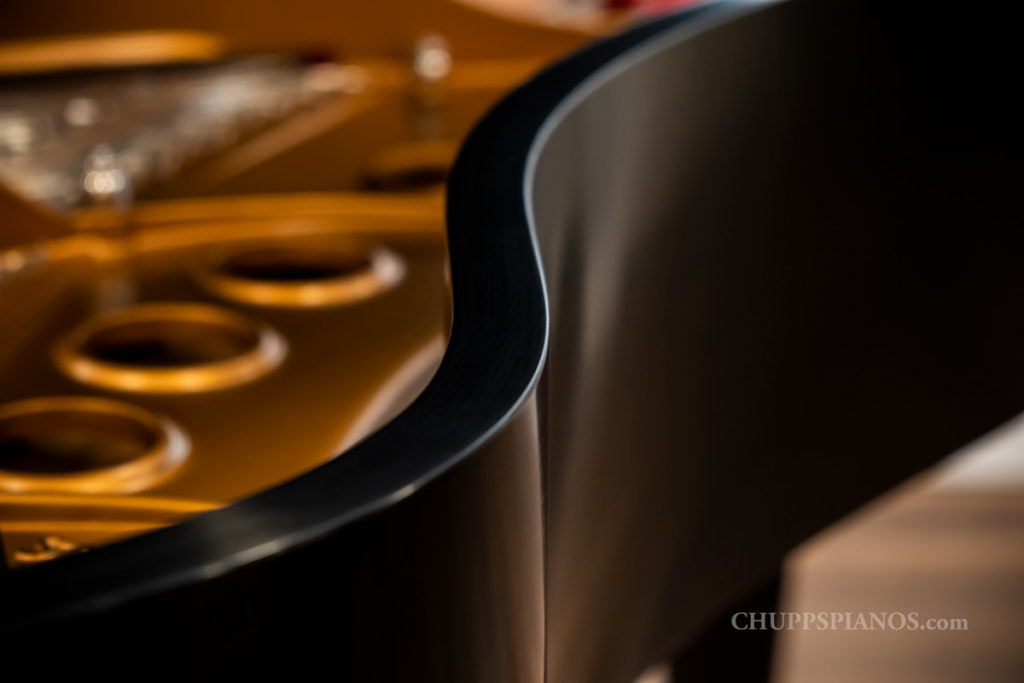SOLD: 1987 Steinway Model M Grand Piano | Satin Ebony - Refurbished ...